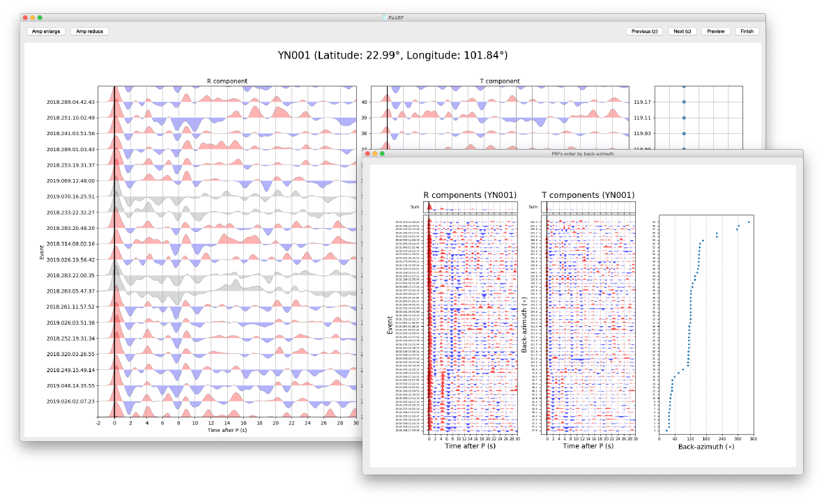 Seispy: Python module for batch calculation and post-processing of receiver functions | Hugo ...